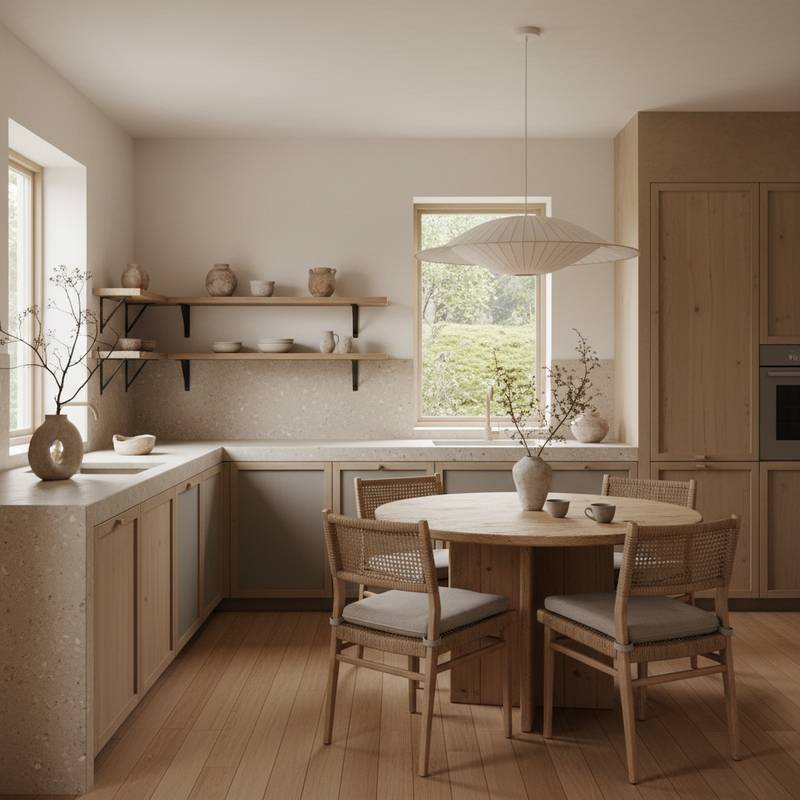 Japandi Wabi-Sabi Kitchen Design: Imperfect Beauty and Timeless Trends ...