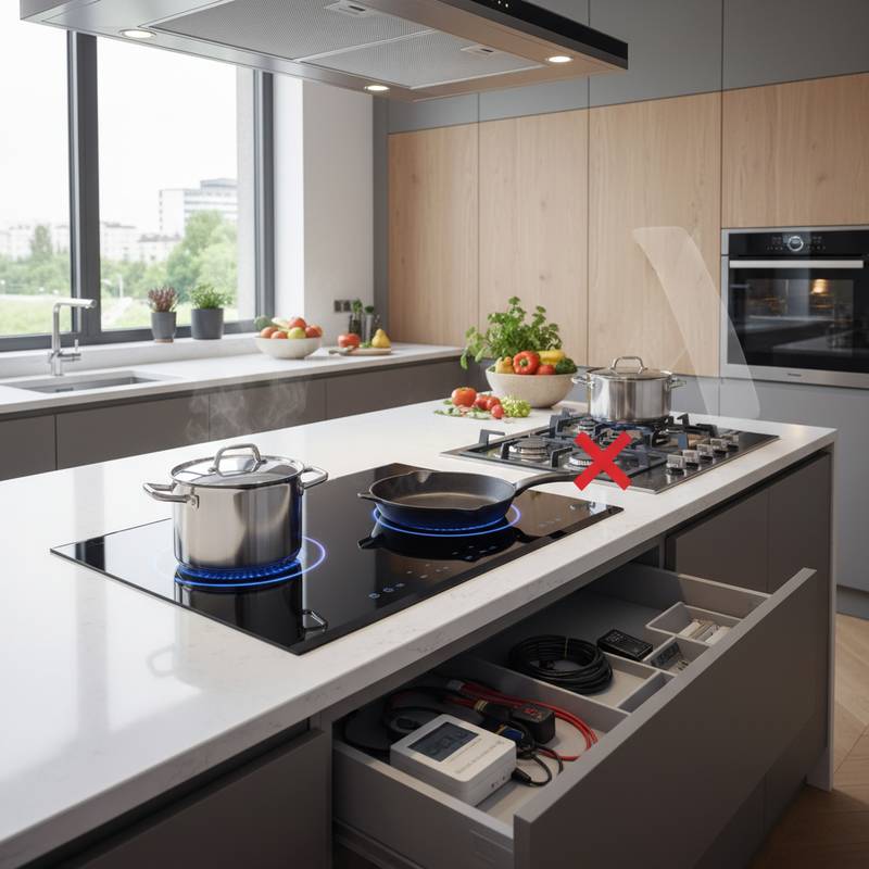 Induction Cooktops vs Gas: Health Benefits, Speed, and Efficiency ...